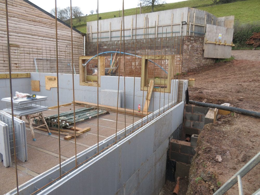 ICF Retaining Walls - Polysteel