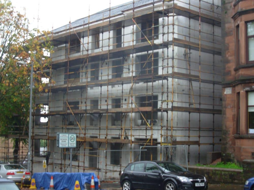 4 Storey Block of Flats - Polysteel