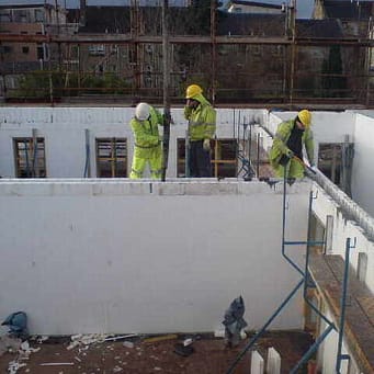 ICF Construction - Polysteel